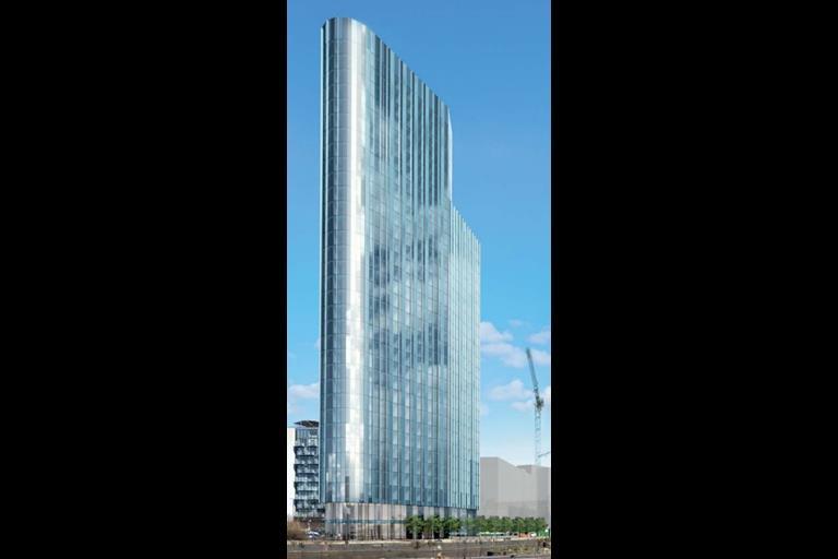 Simpson Haugh debuts 34-storey Salford tower | News | Building Design
